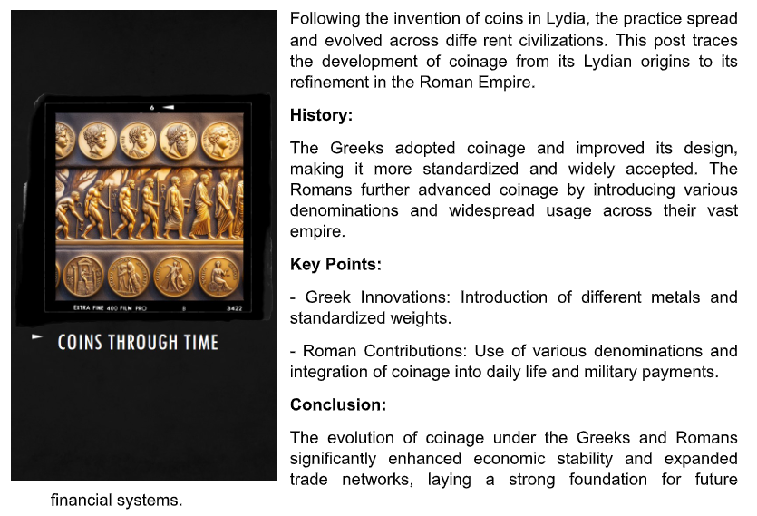 Day 9: Evolution of Coinage – From Lydia to the Roman Empire – Finance ...